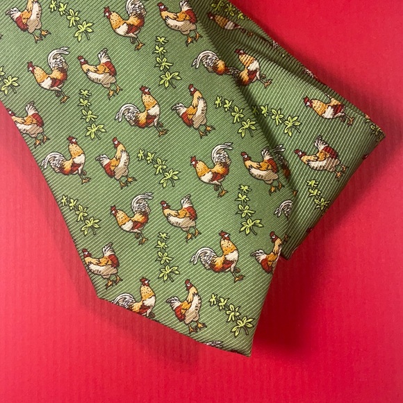 Accessories | Ties With Chickens And Roosters Pattern | Poshmark